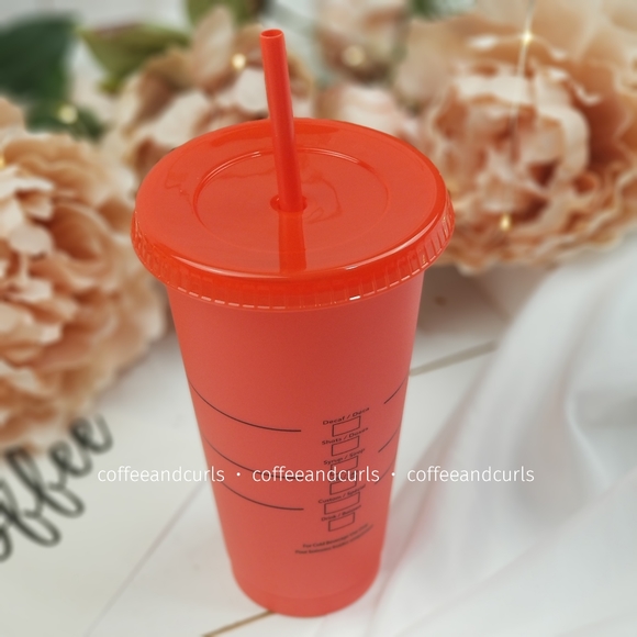 Starbucks | Other | Starbucks Reusable Color Changing Cold Cup Red Nwt ...